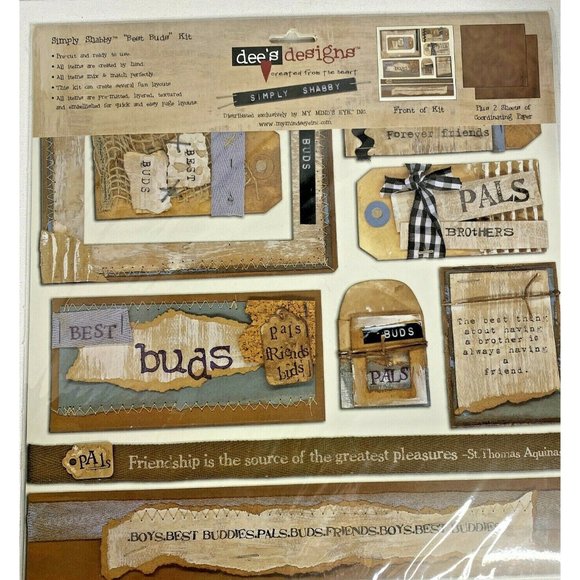 Dee's Designs | Art | Best Buds Brothers Friends Boys Scrapbook Pages ...